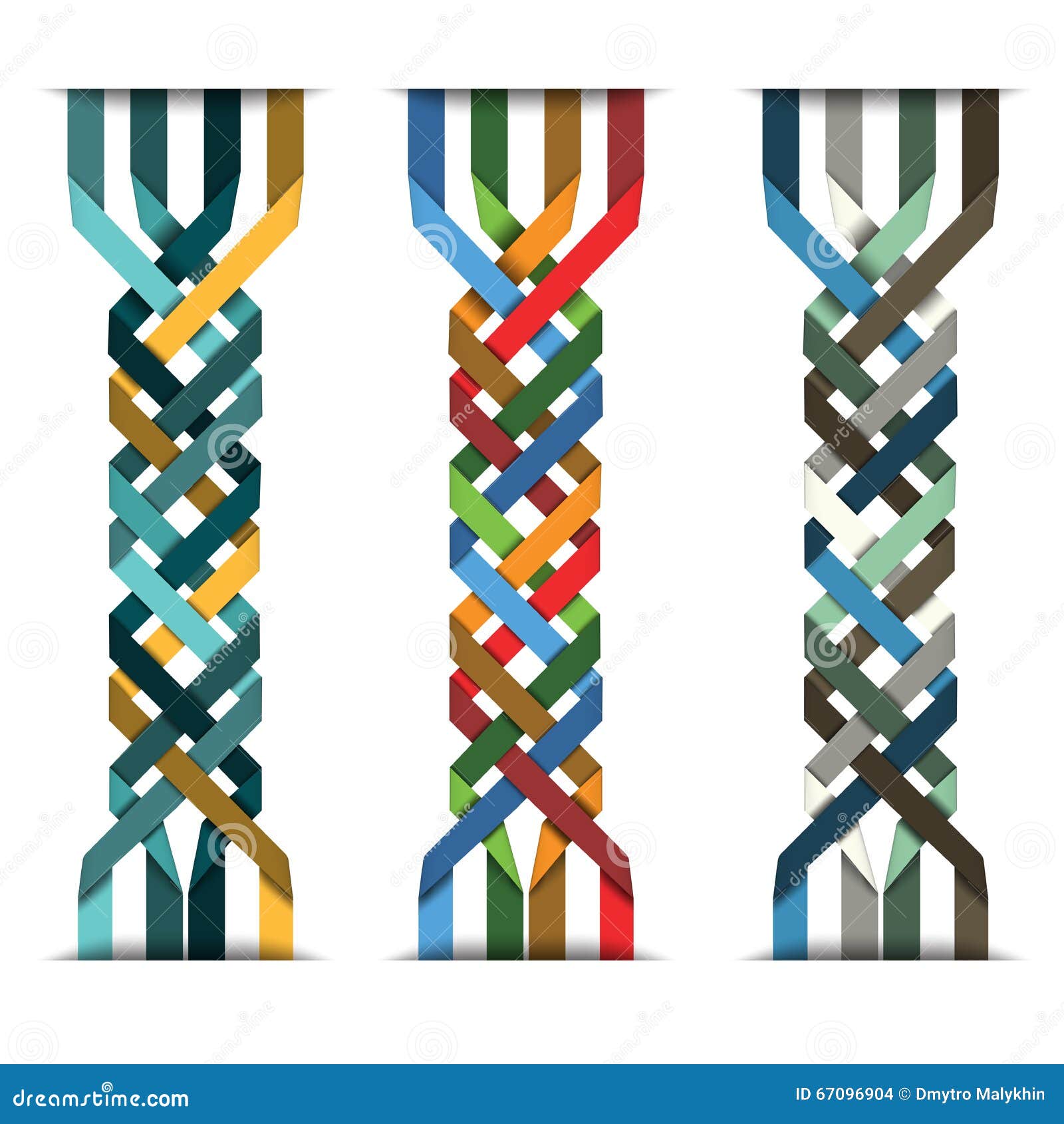 Colorful weave stock vector. Illustration of weave, ukraine - 67096904