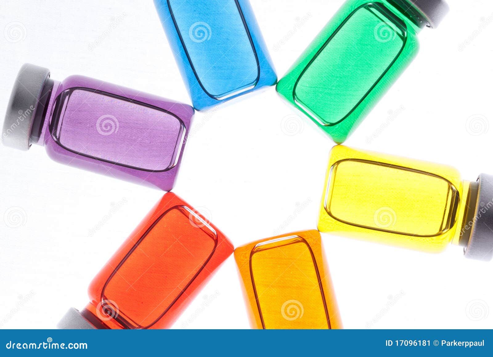 Colorful Wheel of Medications Ready for Use. Stock Image - Image of ...