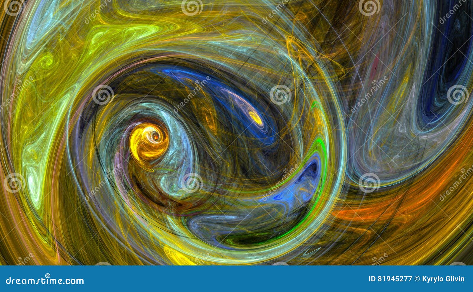 Colorful Whirlpool Abstract Background Stock Illustration ...