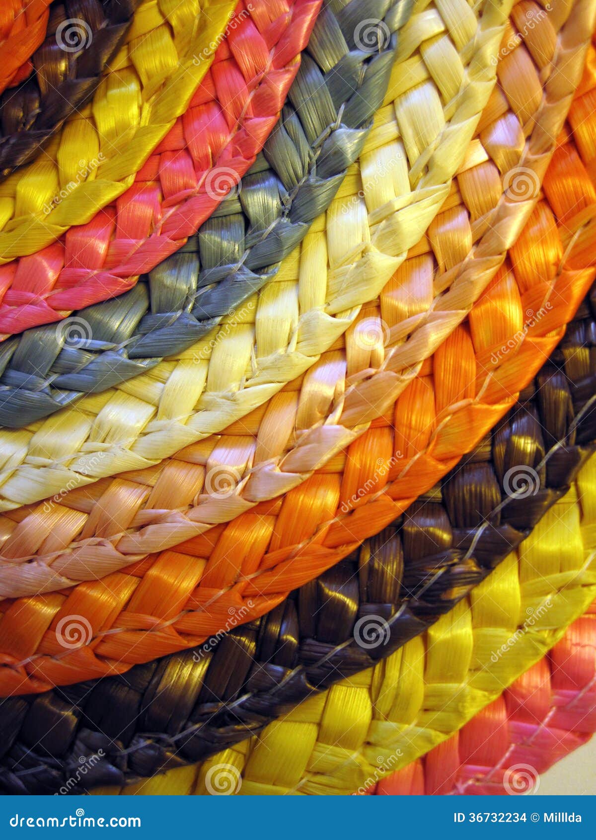 Colorful wicker surface stock photo. Image of pattern - 36732234