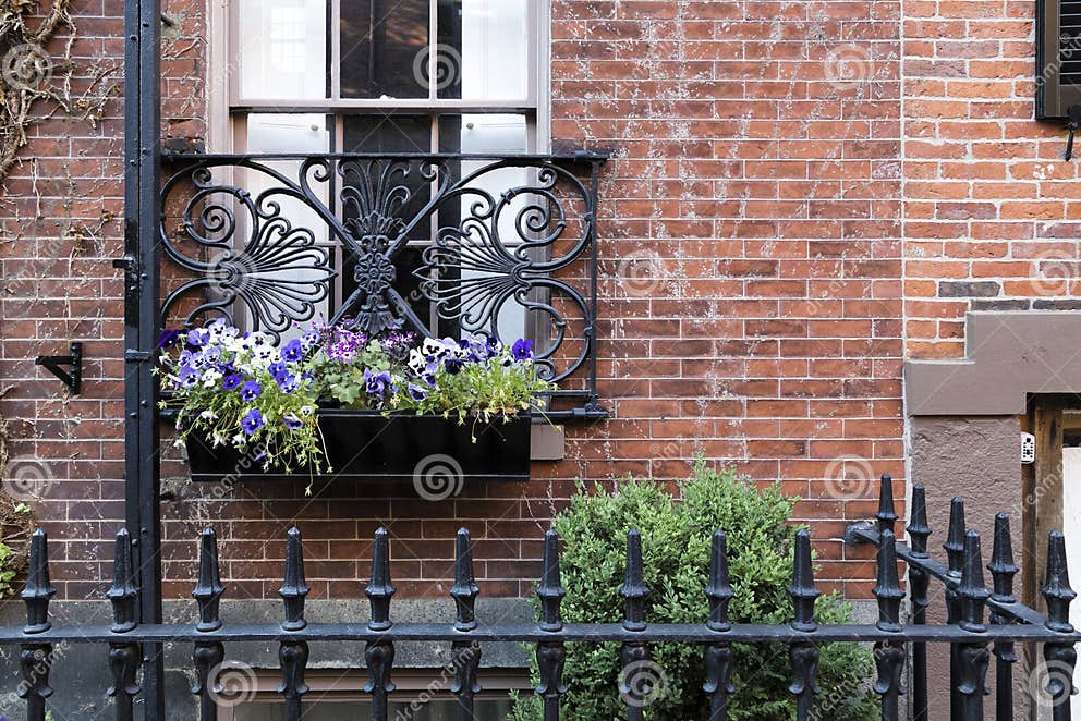Windows of Boston stock photo. Image of elegance, building - 106184878