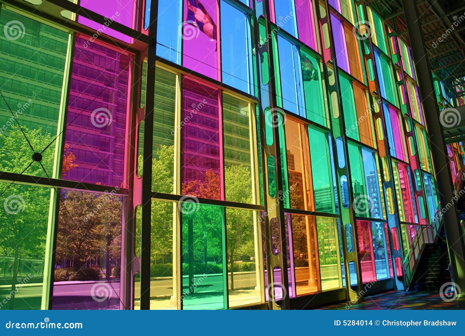 Colorful Windows stock photo. Image of horizontal, blue - 5284014