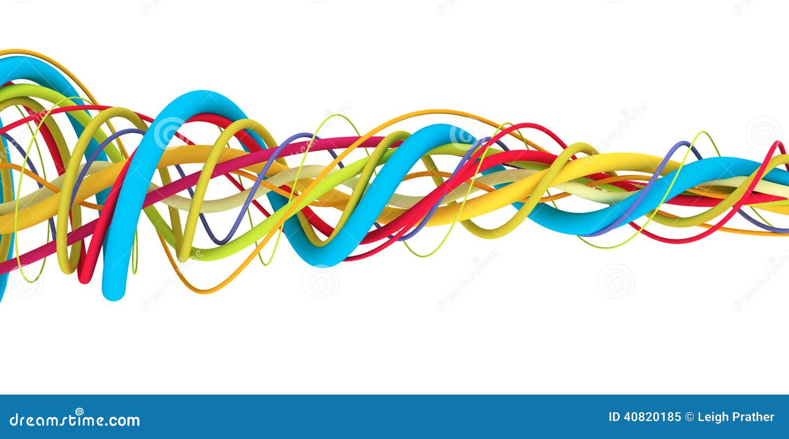 Colorful wires stock illustration. Illustration of energy - 40820185
