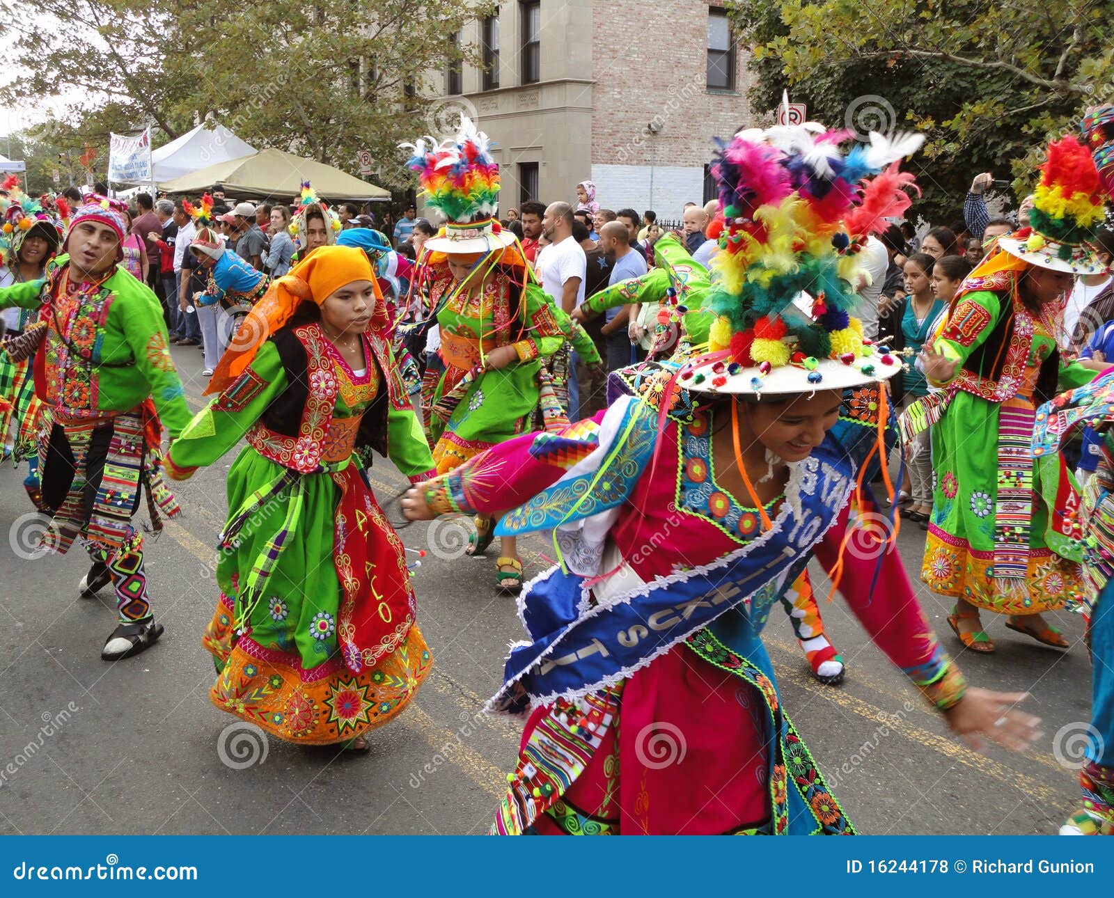 Colorful Women at the Parade Editorial Stock Photo - Image of mount ...
