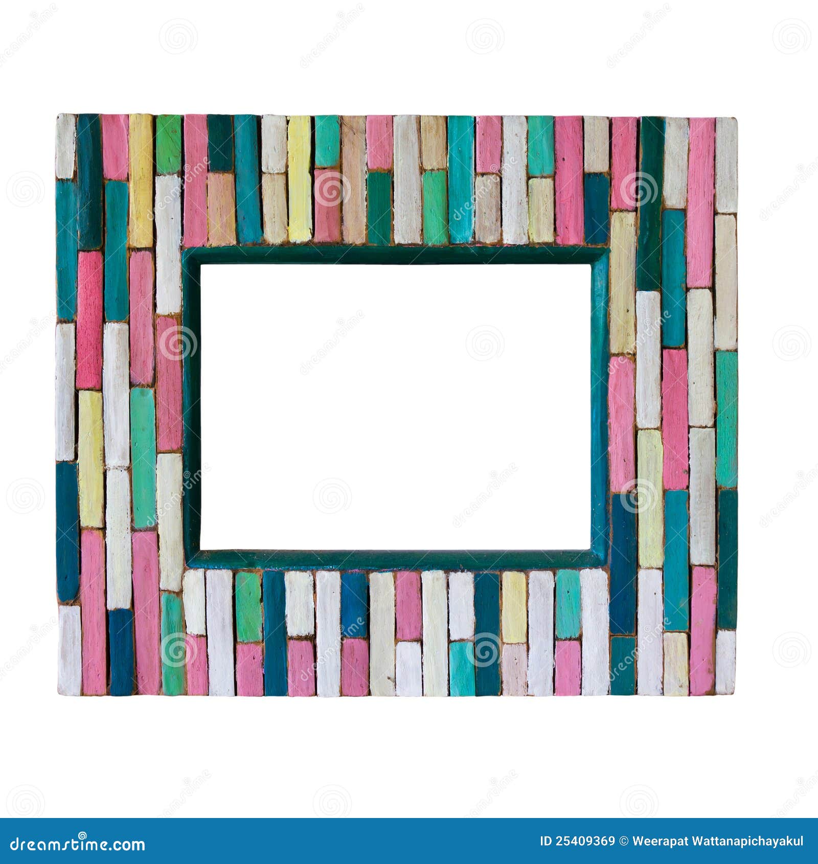 Colorful wood frame stock image. Image of texture, color - 25409369