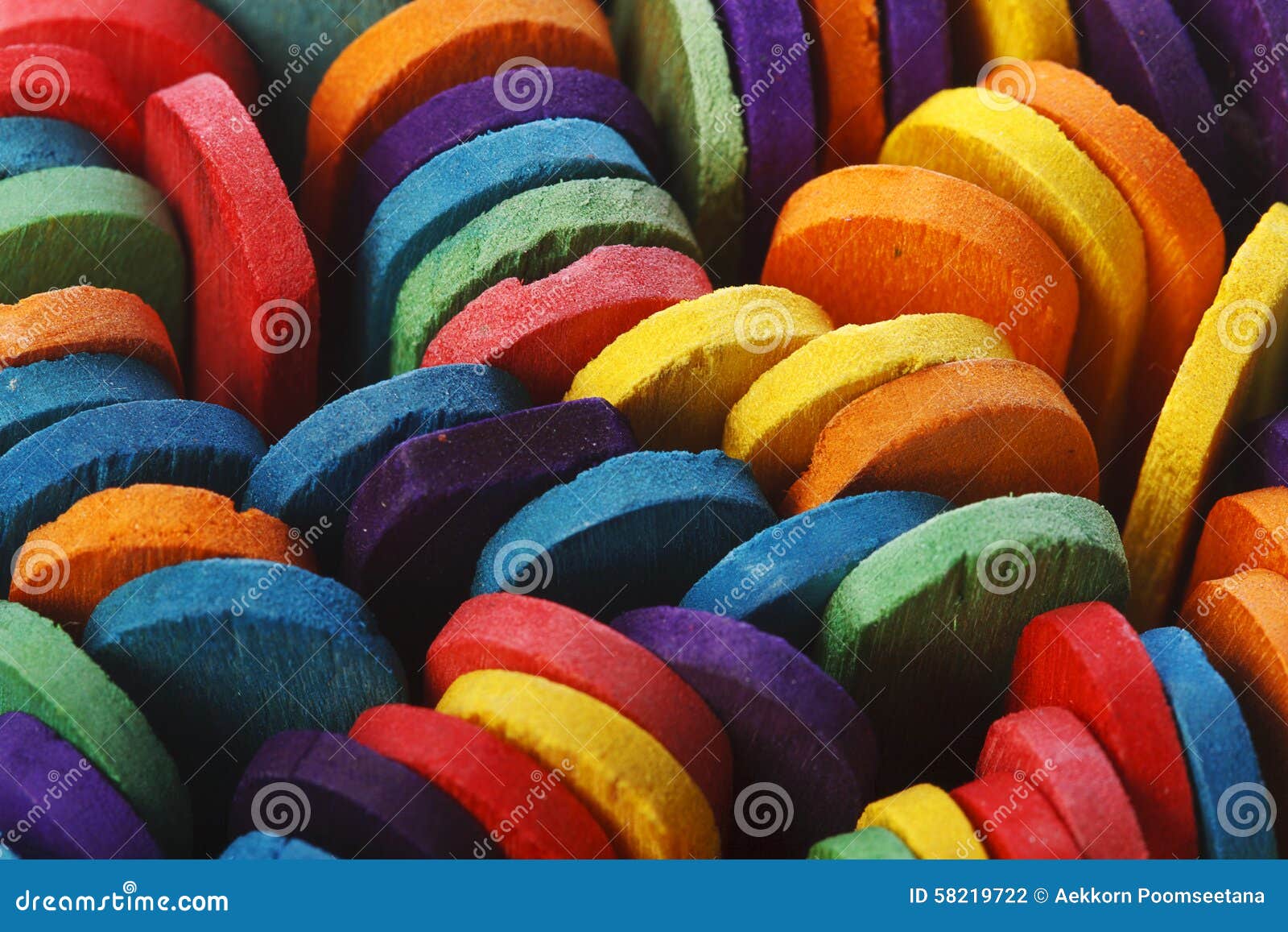 Colorful Wood Ice Cream Sticks Stock Photo - Image of textured, vintage ...