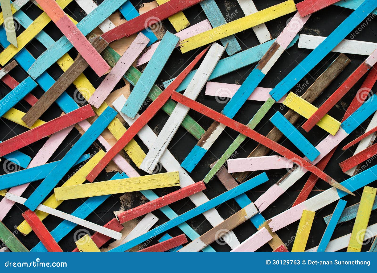 Colorful Wood in Messy Pattern Stock Image - Image of decor ...