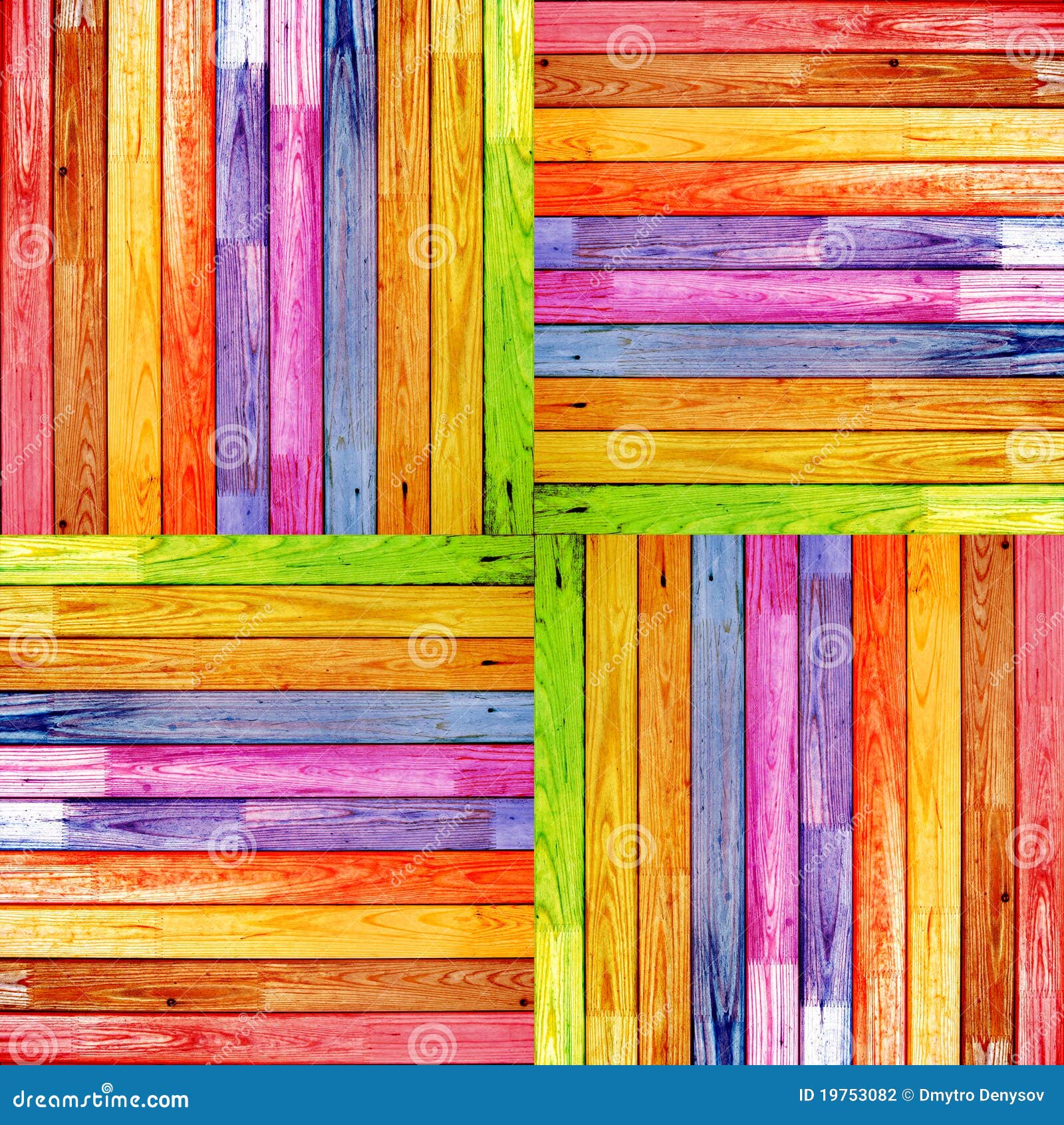 Colorful wood planks stock illustration. Illustration of background ...