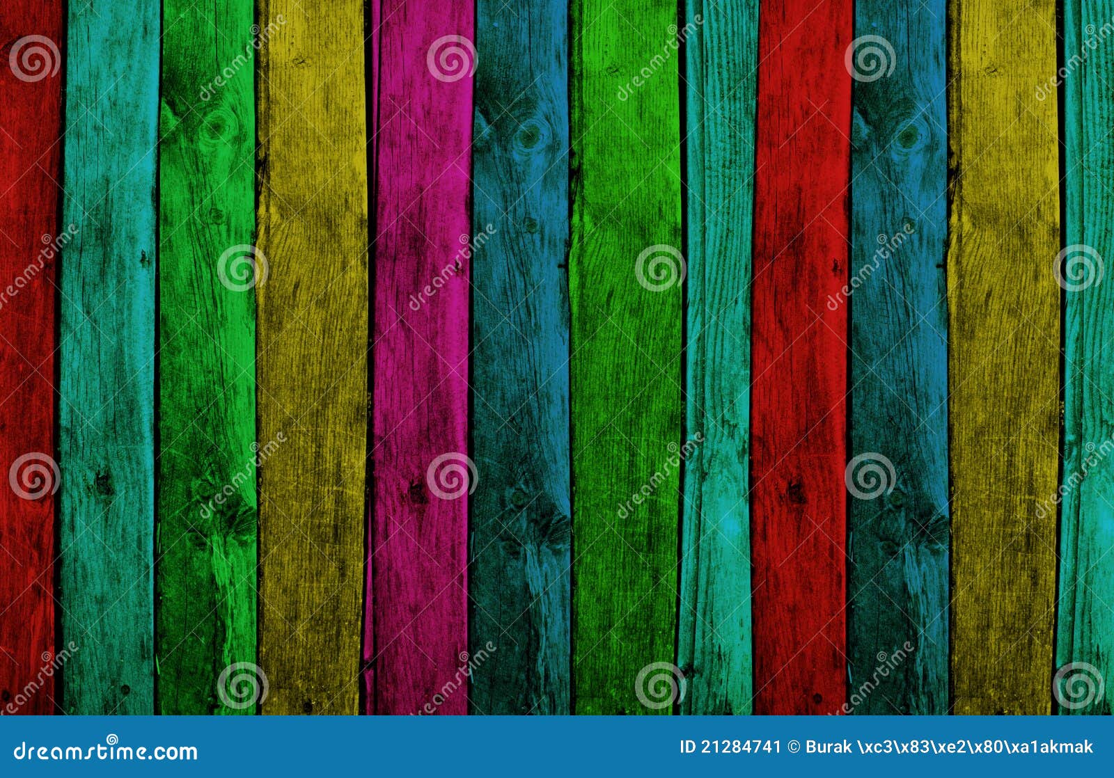 Colorful Wood Planks stock image. Image of board, colored - 21284741