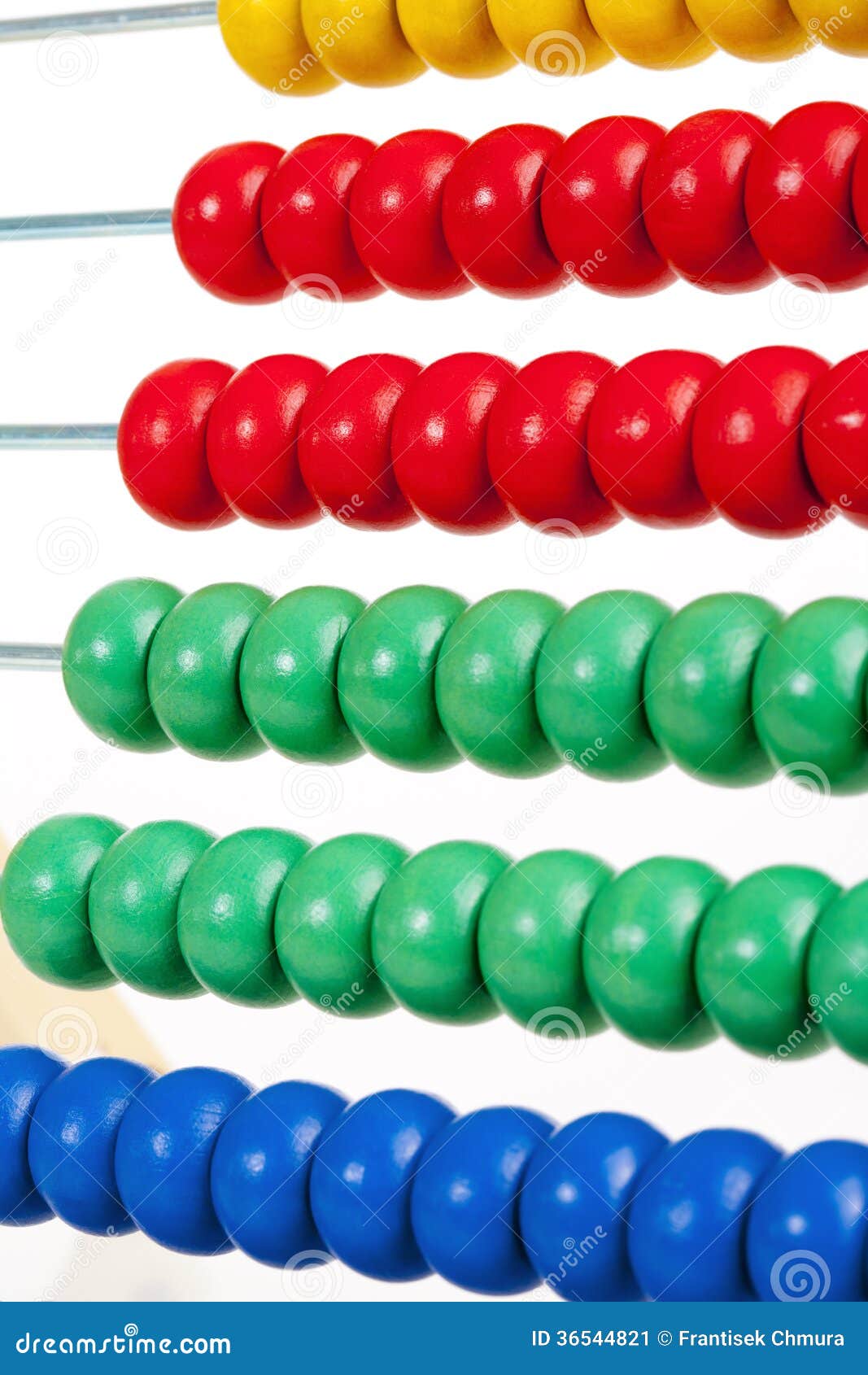 Colorful Wooden Abacus stock image. Image of isolated - 36544821