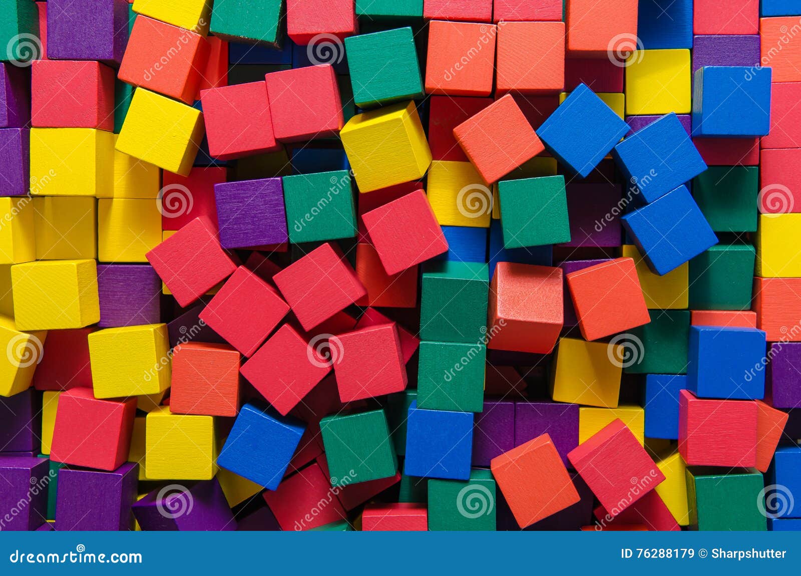 Colorful wooden blocks stock image. Image of blocks, creative - 76288179