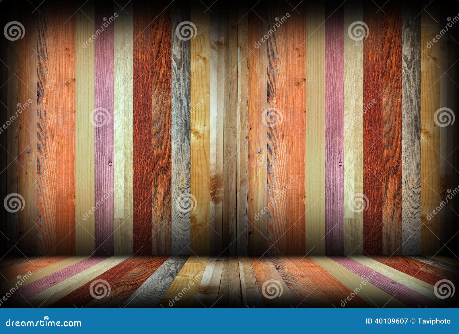 Colorful Wooden Interior Room Backdrop Stock Image - Image of lumber ...