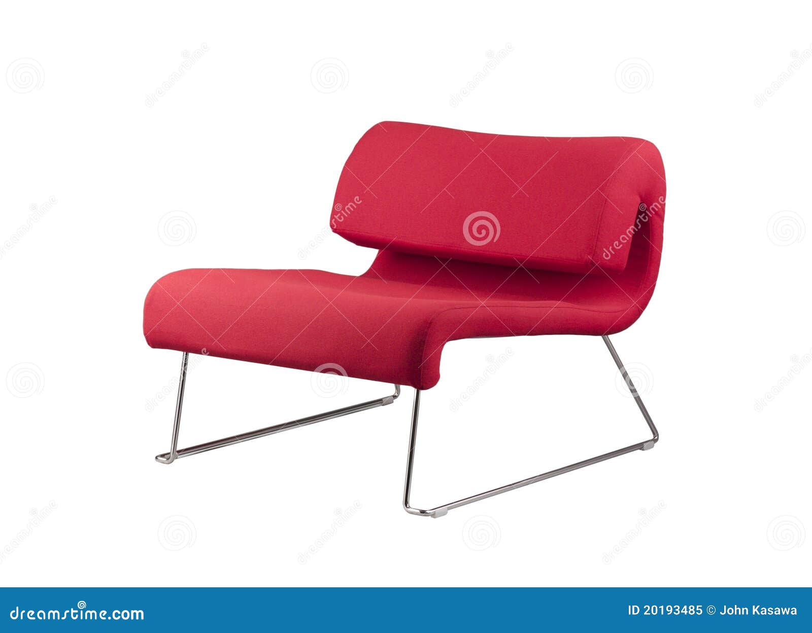 Colorful wooden red chair stock image. Image of personal - 20193485