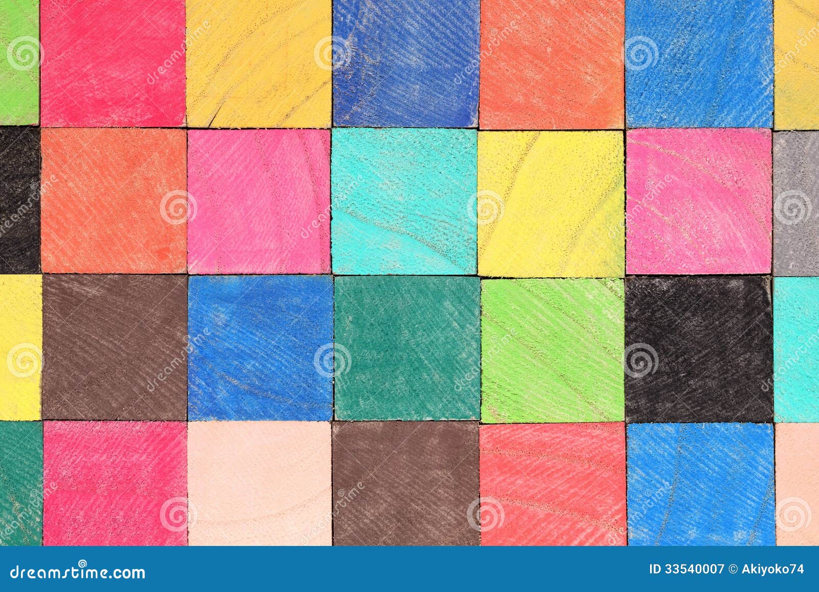 Colorful wooden toy blocks stock image. Image of frame - 33540007