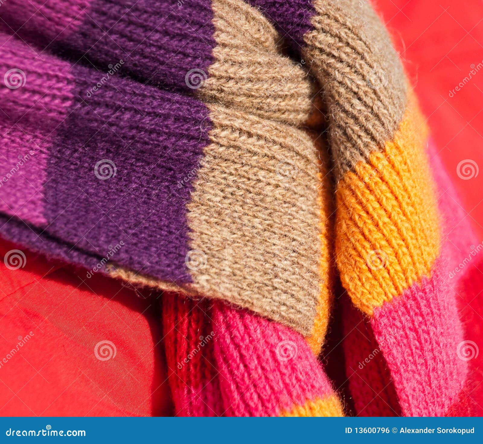 Colorful wool belcher stock photo. Image of shawl, scarf - 13600796