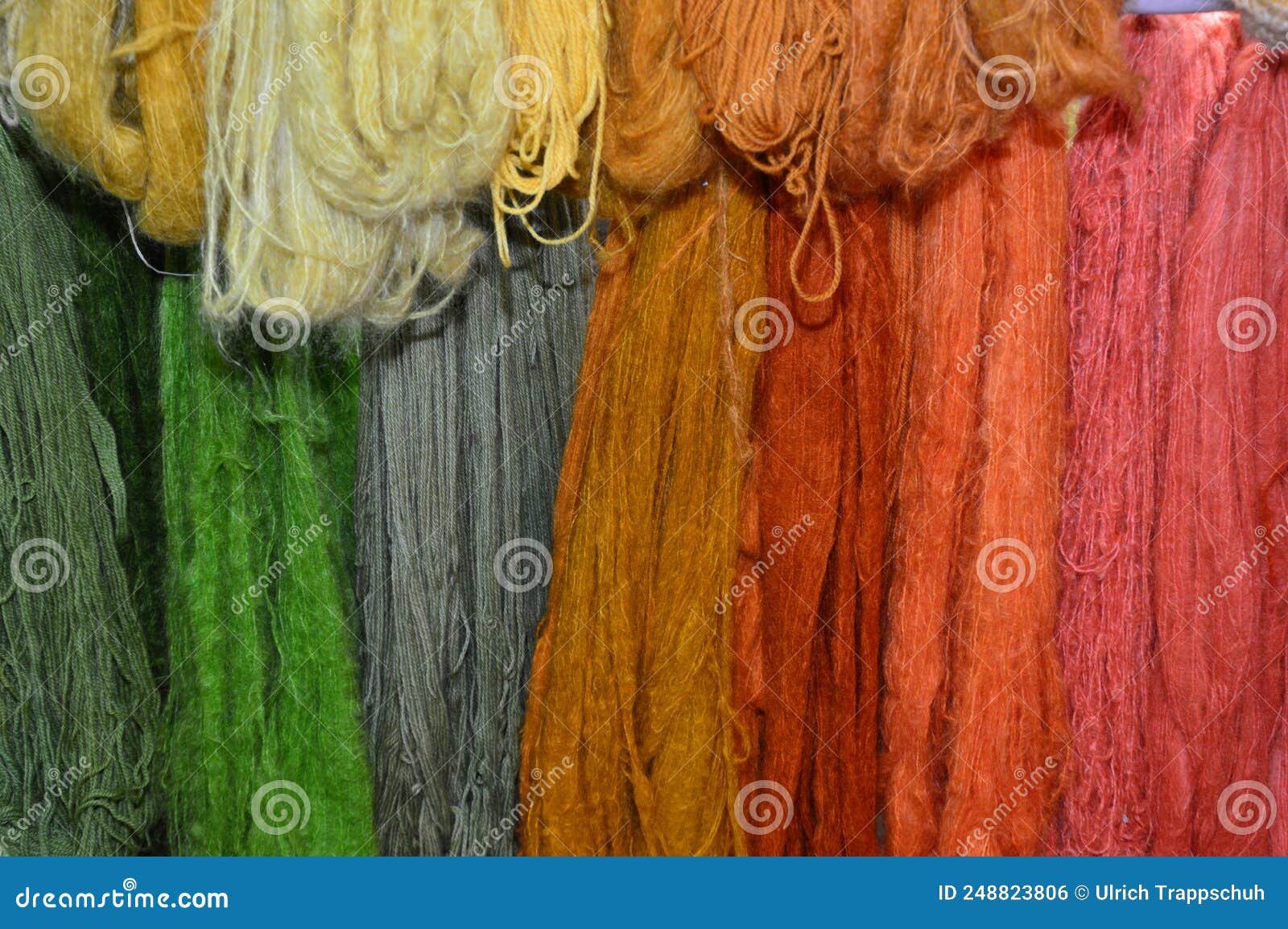 Zoom on Colorful Wool for Knitting Stock Photo - Image of craft, knack ...