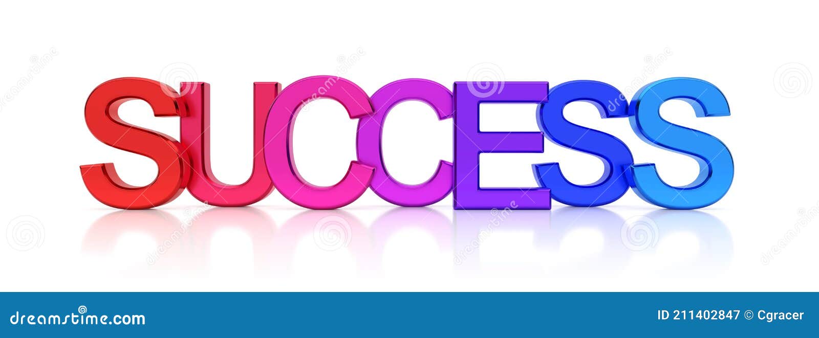 Colorful word success stock illustration. Illustration of colorful ...