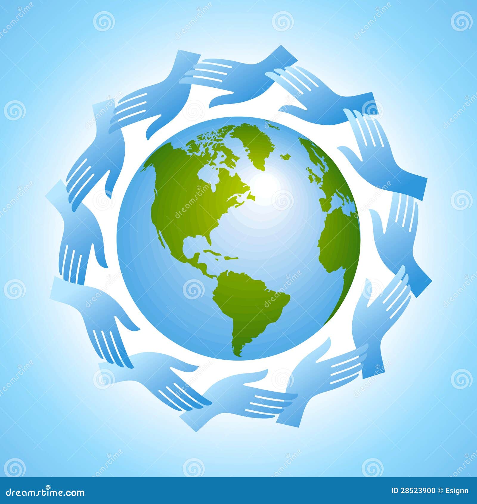 Colorful world peace stock vector. Illustration of diverse - 28523900