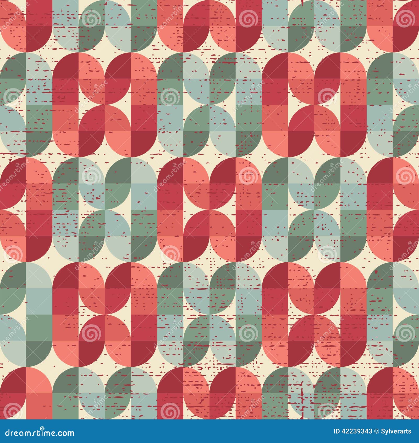 Colorful Worn Textile Geometric Seamless Pattern, Decorative Abs Stock ...