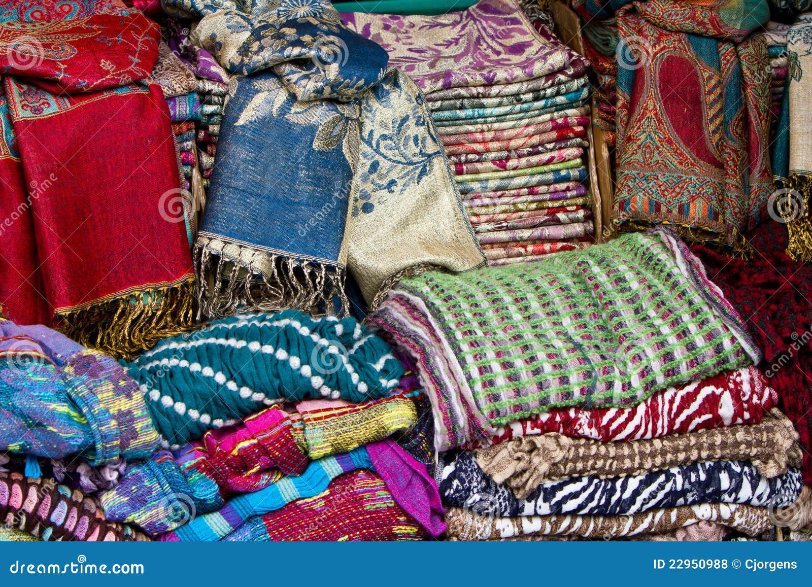Colorful wraps stock photo. Image of shawls, weave, textile - 22950988