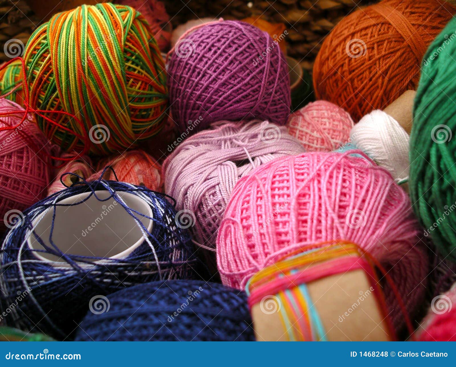 Colorful Yarn Royalty-Free Stock Photography | CartoonDealer.com #30222497
