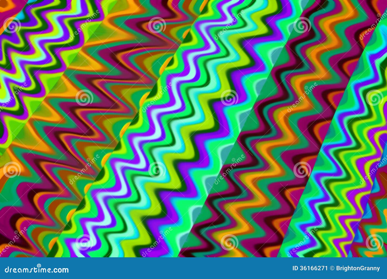 Colorful Zig Zag Background Stock Image - Image: 36166271
