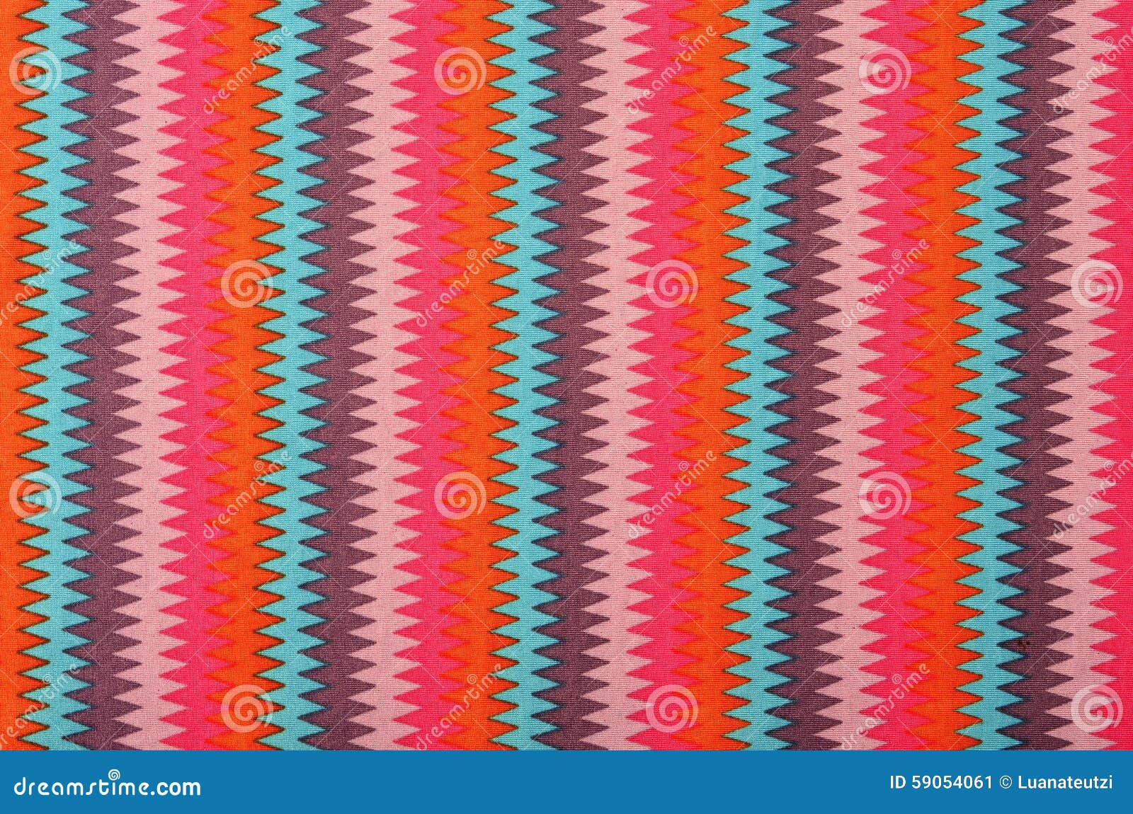 Colorful Zig Zag Striped Background. Stock Image - Image of surface ...