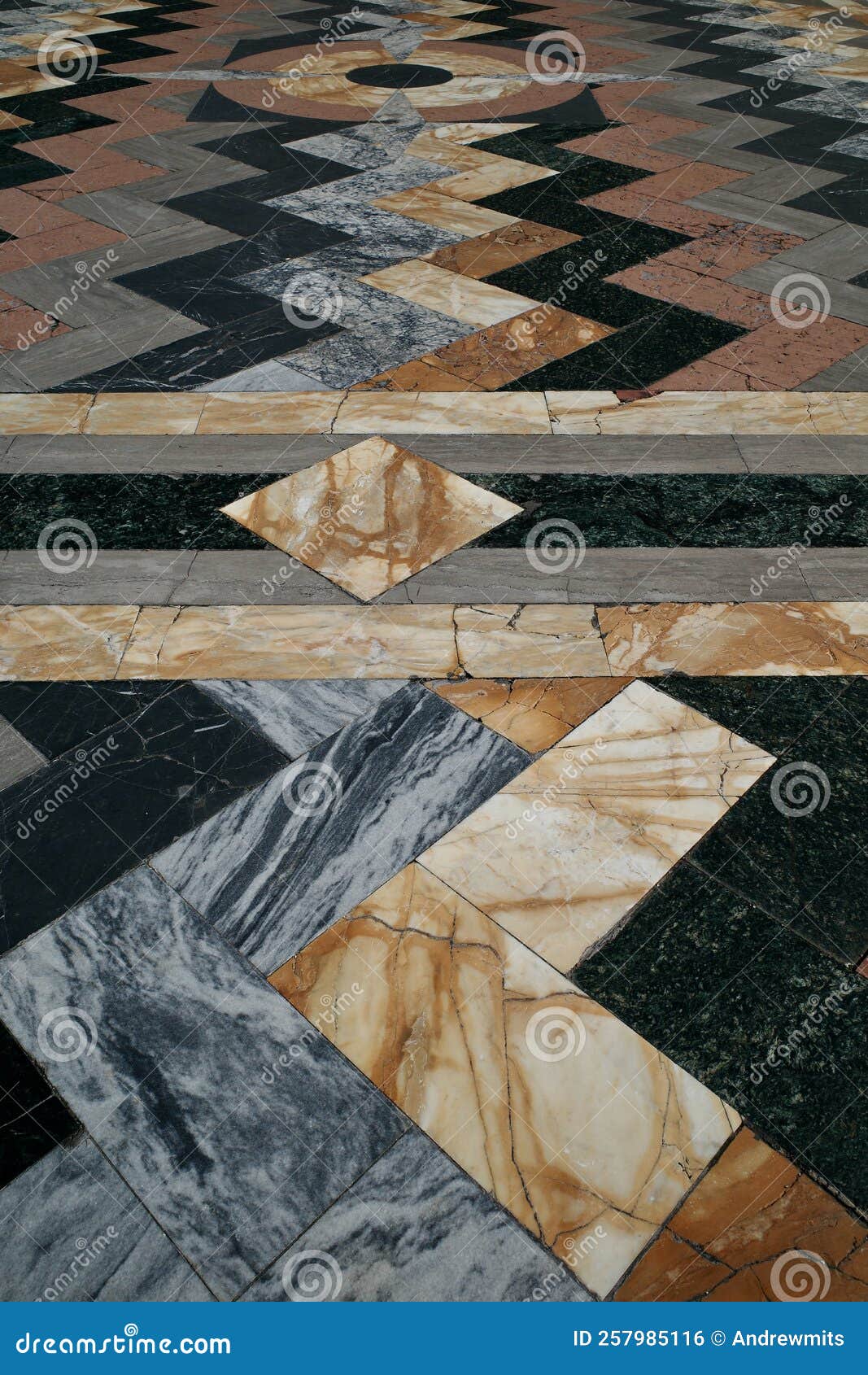 Colorful Zig Zag Tile Background Stock Photo - Image of interior, brown ...