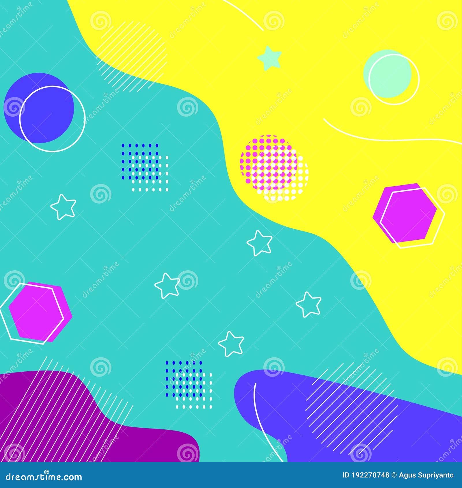 Colorfull Background Abstrack Geometrick Shape Stock Vector ...