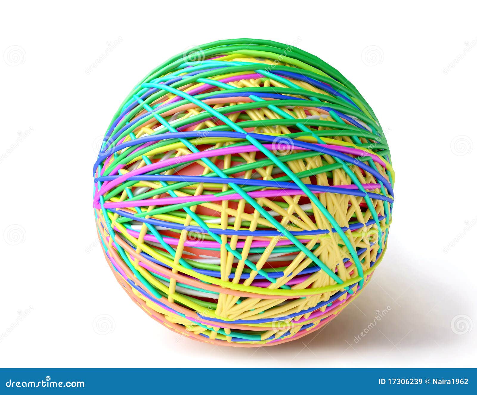 Colorfull Ball stock illustration. Illustration of idea - 17306239
