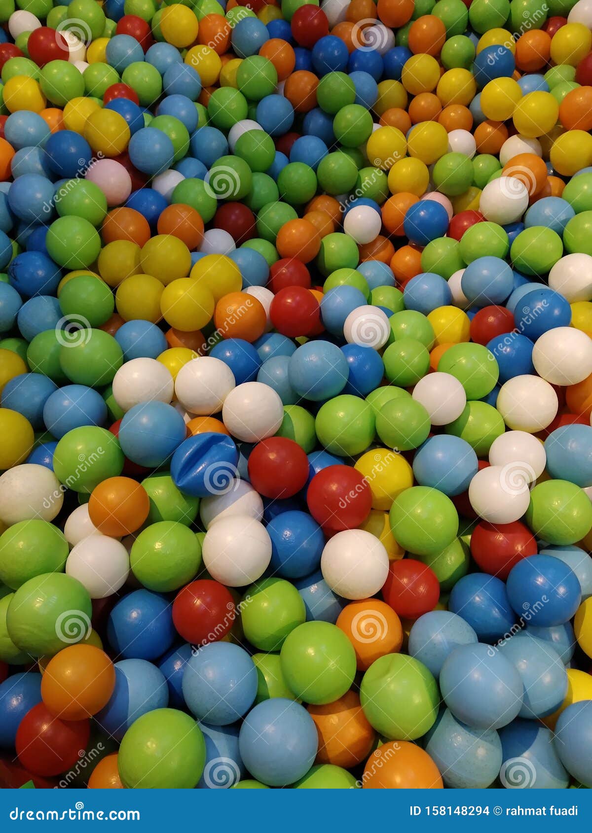Colorfull Ball Bath at Mall Stock Photo - Image of ball, bath: 158148294