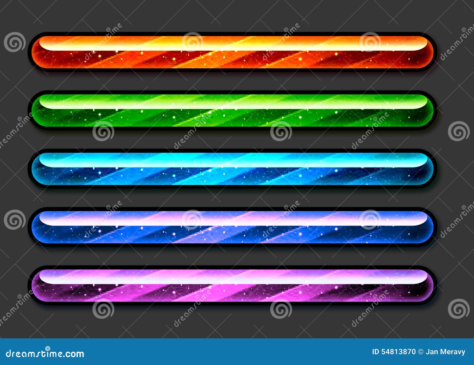 Colorfull Bars stock illustration. Illustration of page - 54813870