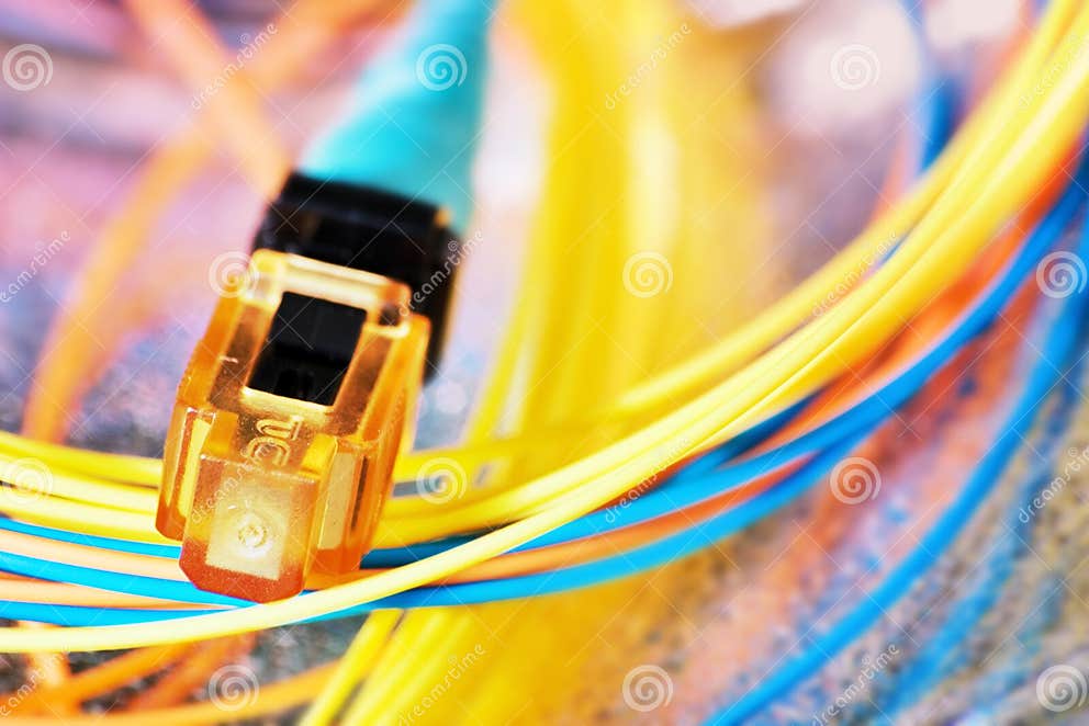 Colorfull cable stock image. Image of broadband, hardware - 831591