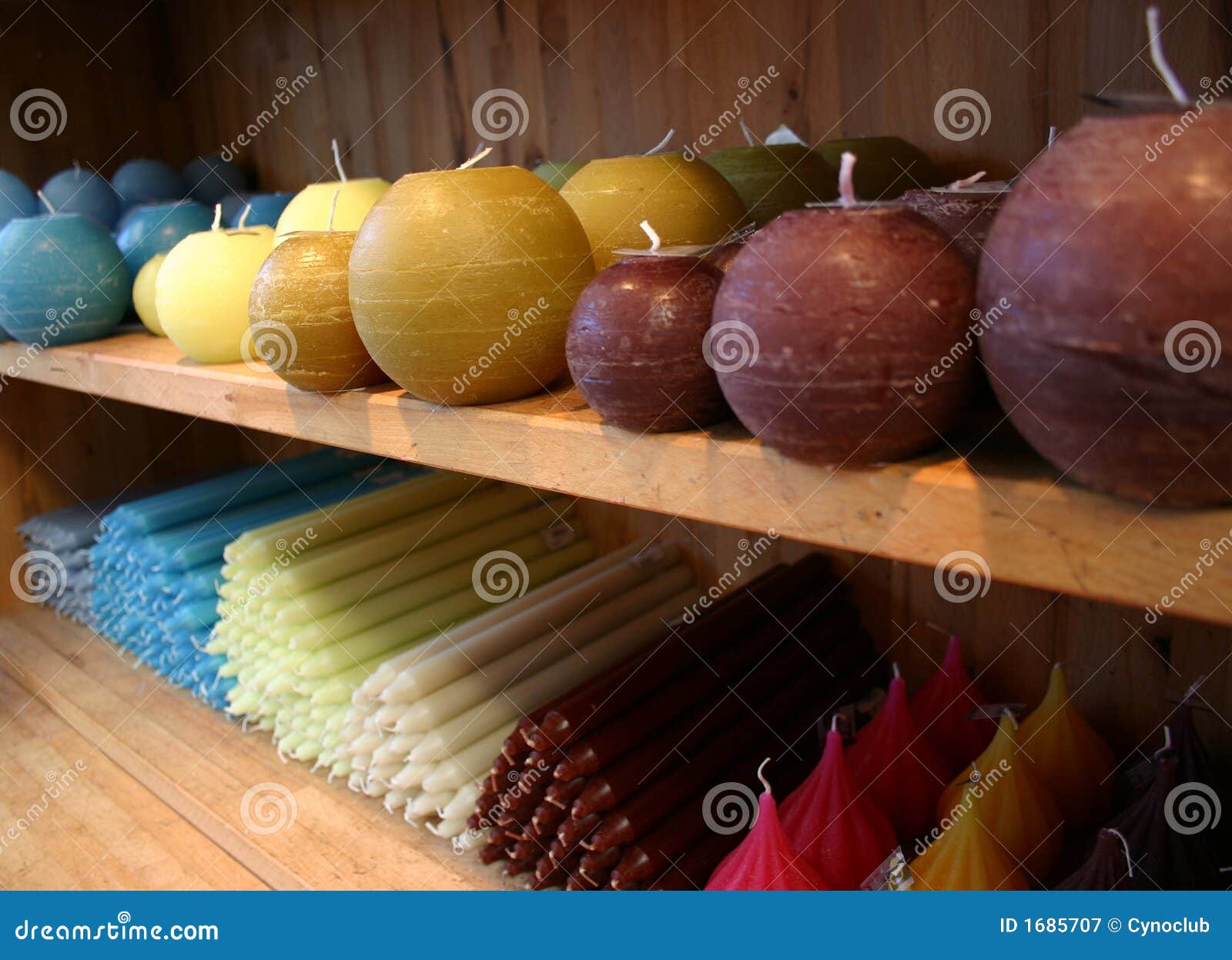 Colorfull candles stock image. Image of candlestick, christmas - 1685707