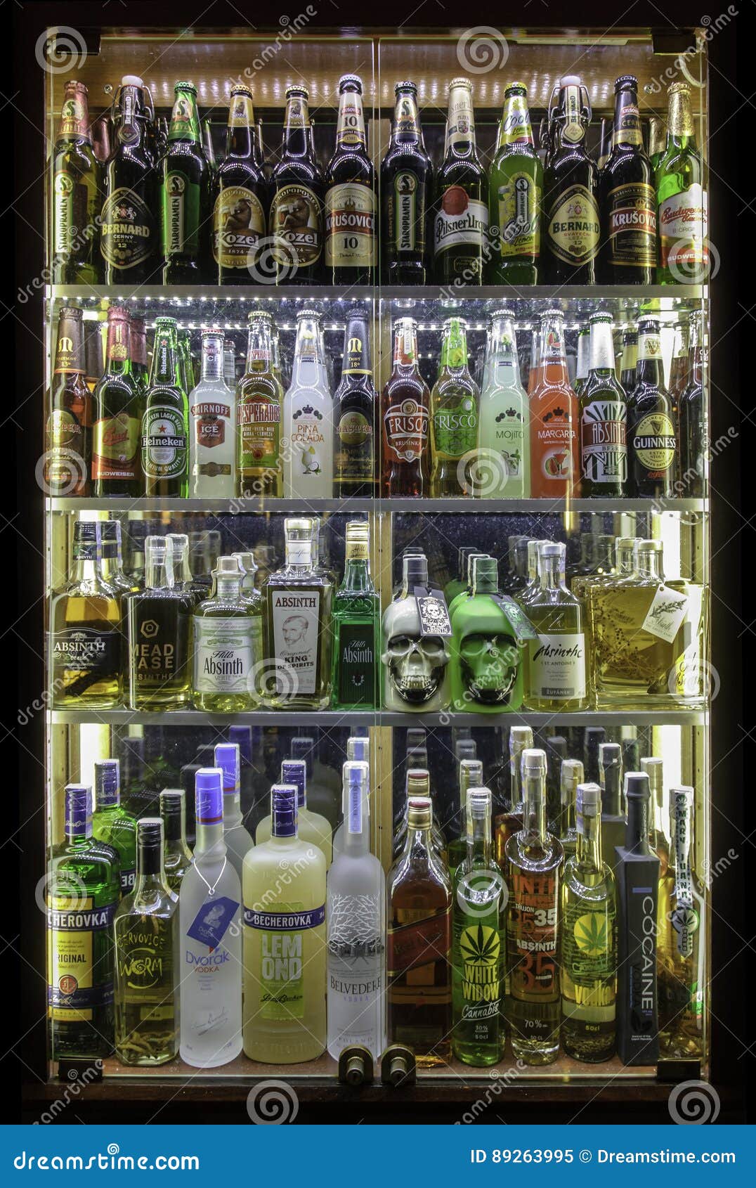 Colorfull Closeup of a Fridge Full of Drinks Editorial Image - Image of ...