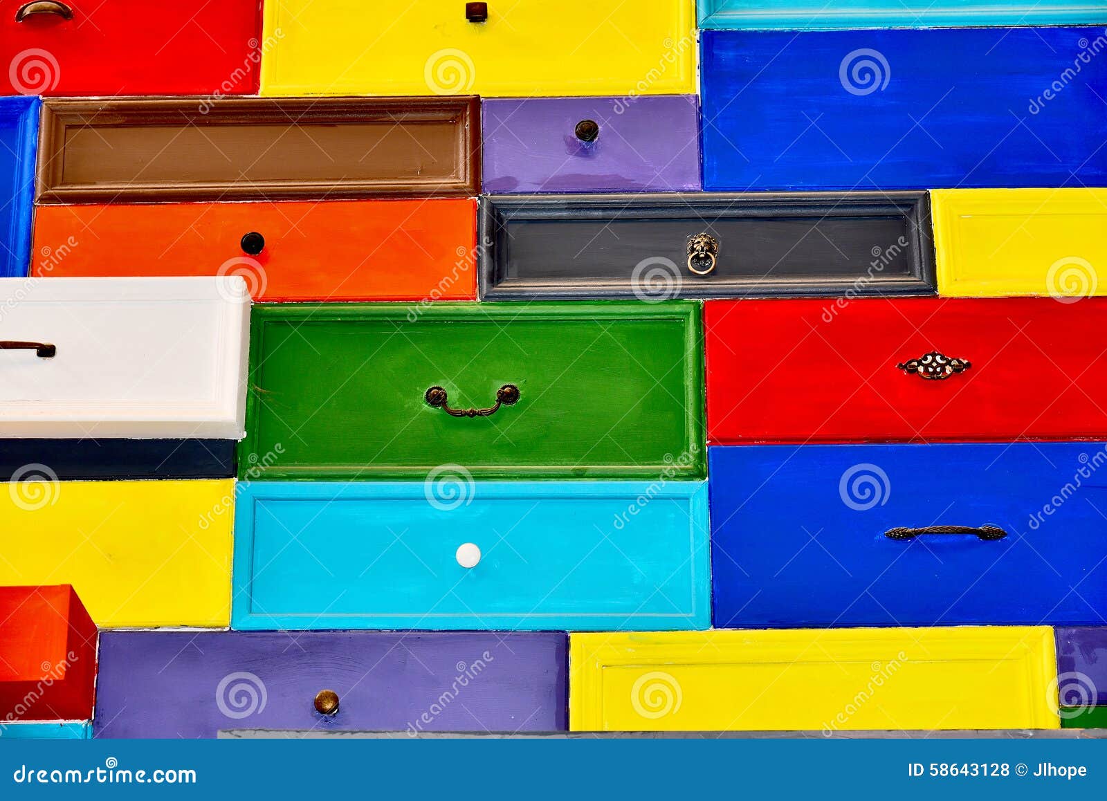 Colorfull drawer stock photo. Image of life, colorfull - 58643128