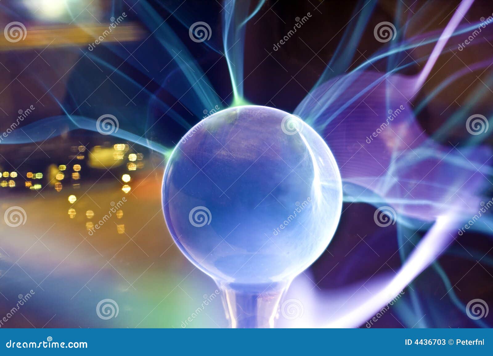 Colorfull Electricity stock image. Image of ball, warm - 4436703