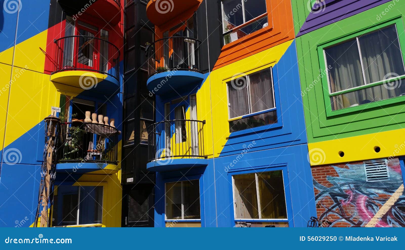 Colorfull homes stock photo. Image of colorfull, homes - 56029250