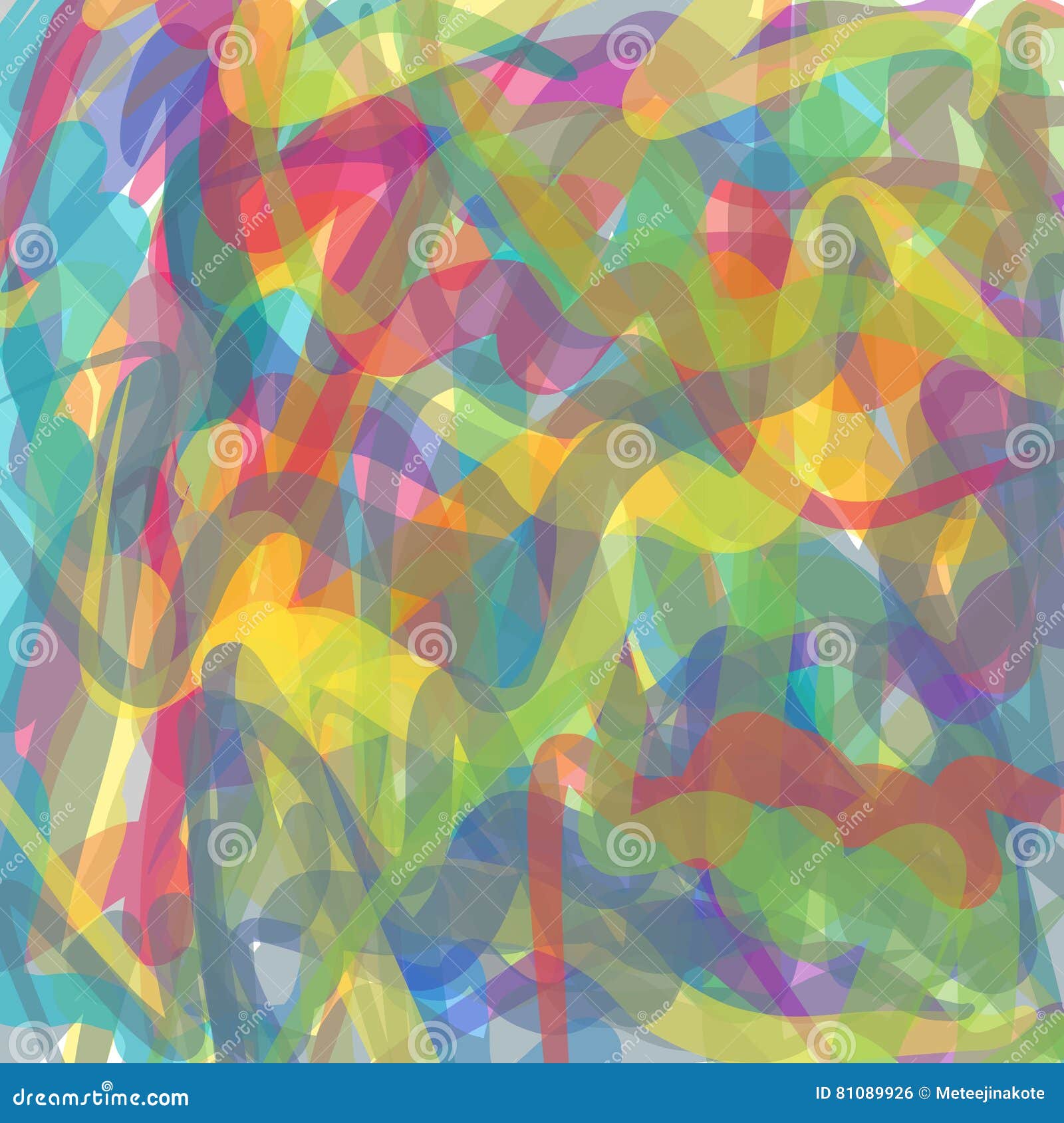 Colorfully Dynamic Background Stock Illustration - Illustration of ...