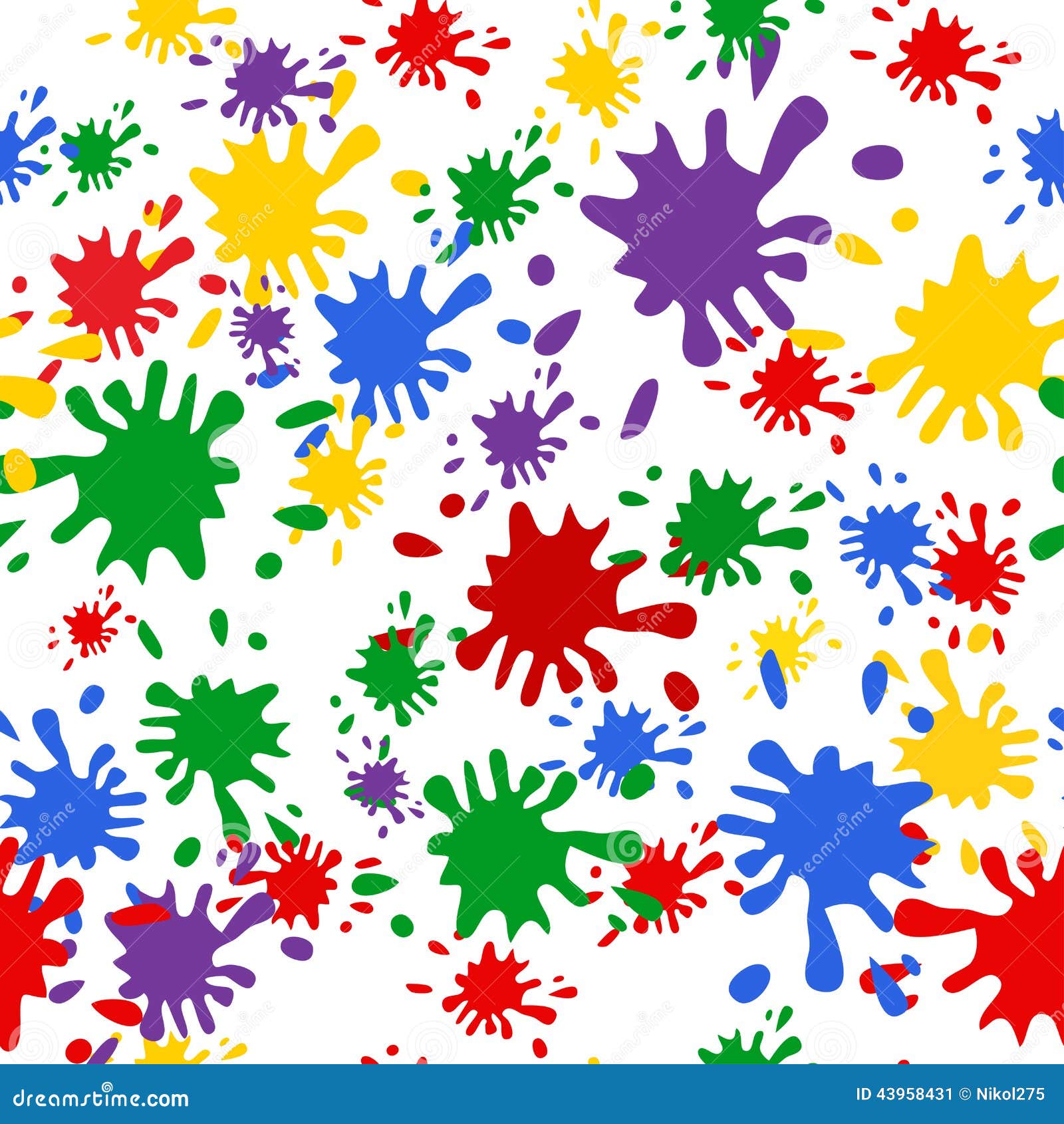 Colorgul blob pattern stock vector. Illustration of layer - 43958431