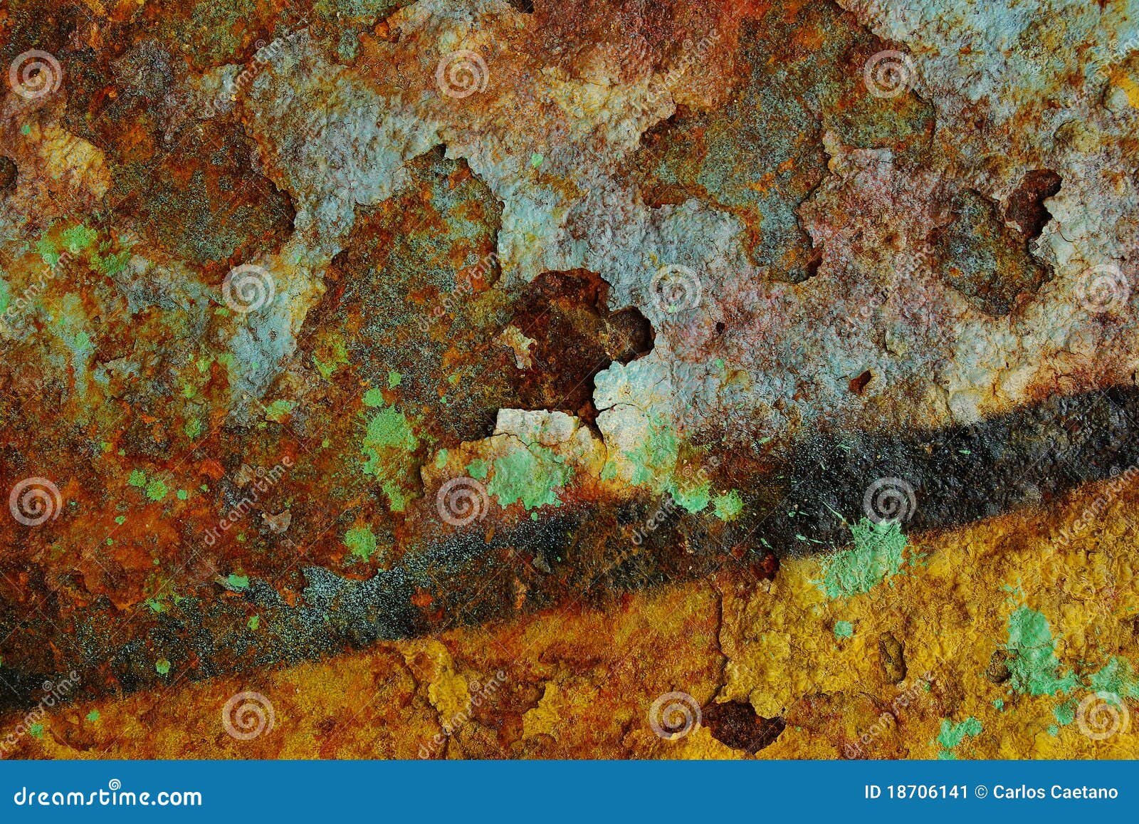 Colori della ruggine immagine stock. Immagine di schiocco - 18706141