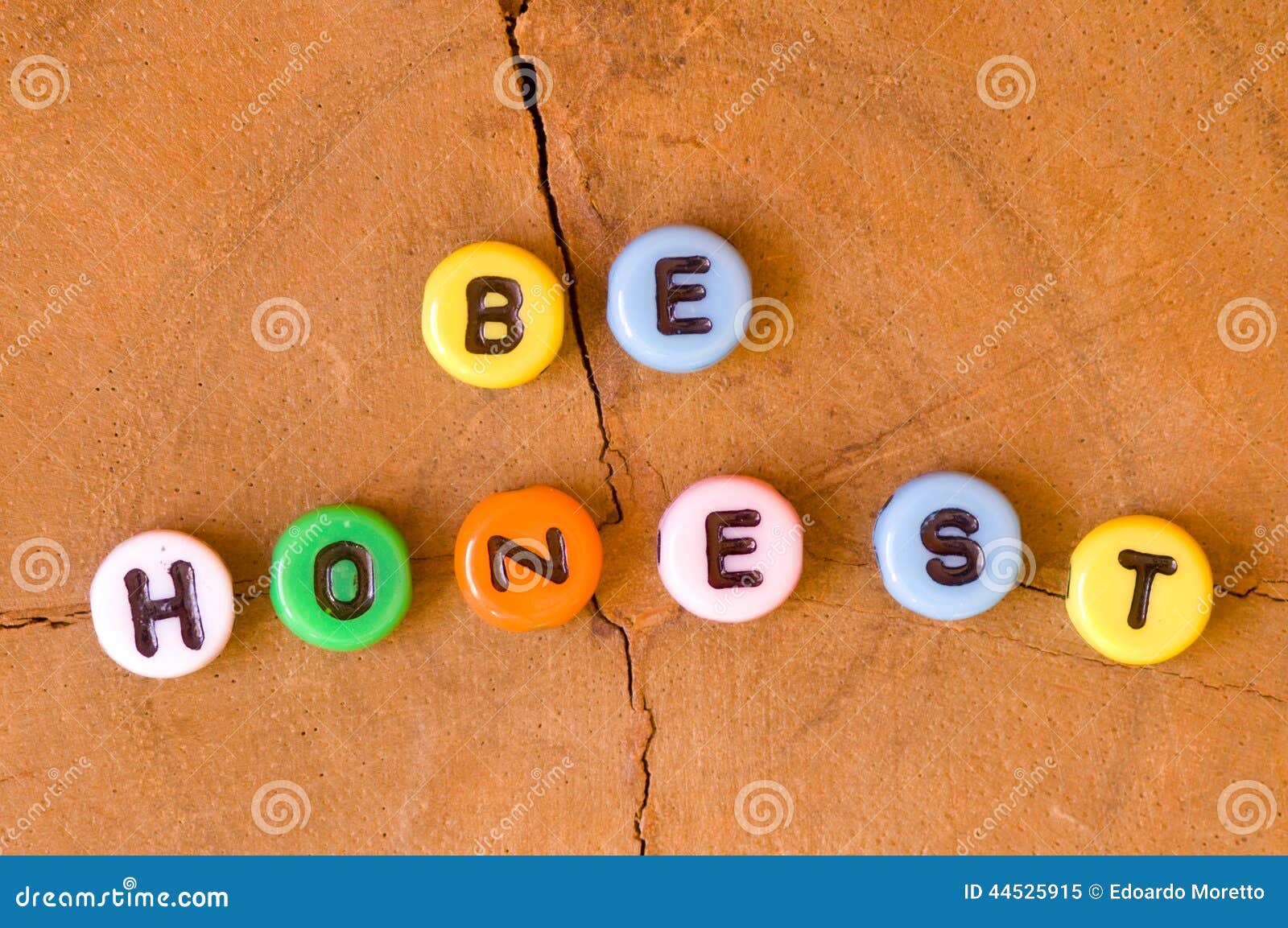 Colorido seja honesto imagem de stock. Imagem de colorido - 44525915