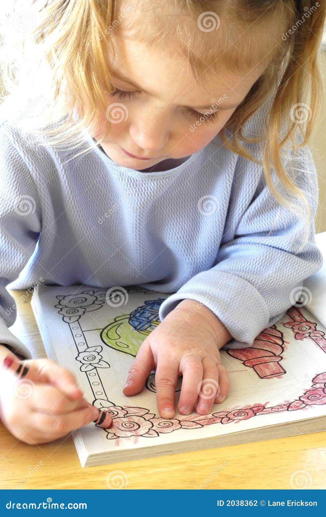 Coloring in Book stock photo. Image of mark, playing, learn - 2038362