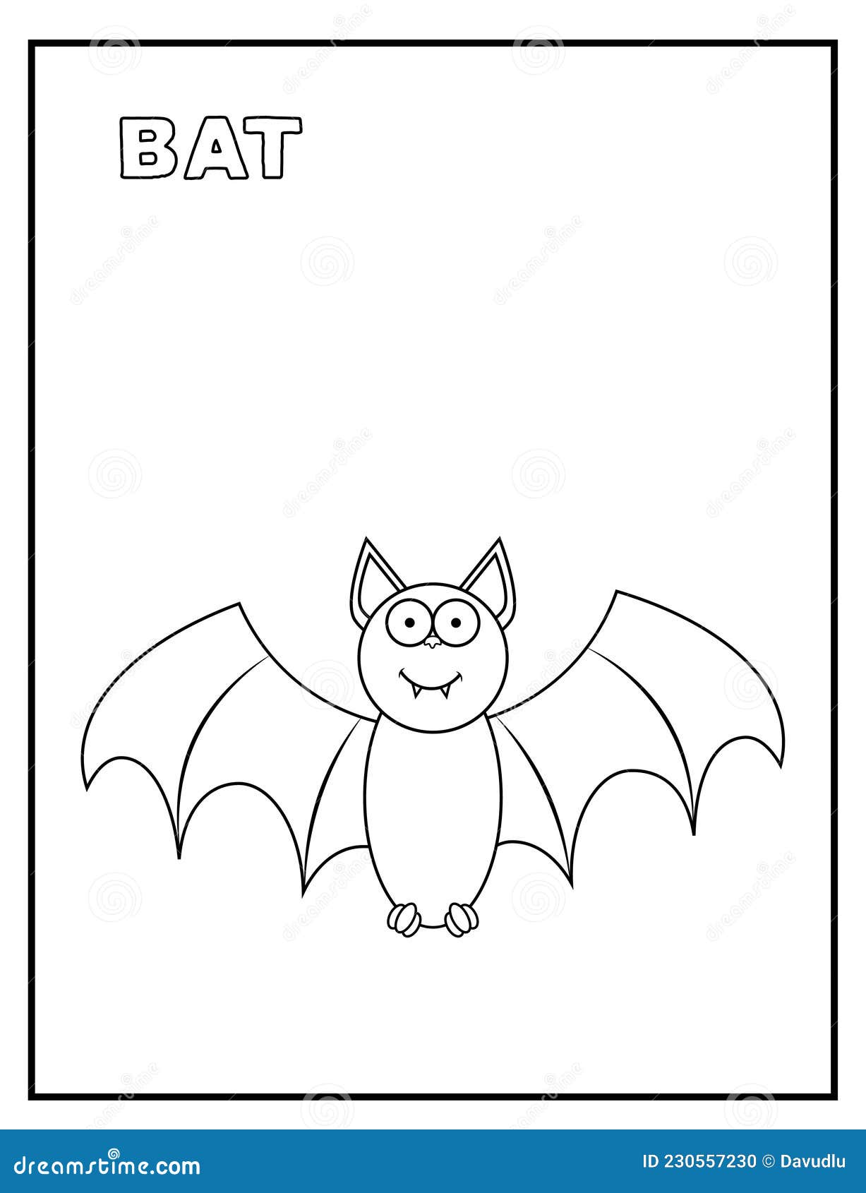 Cute Bat Clipart Black And White