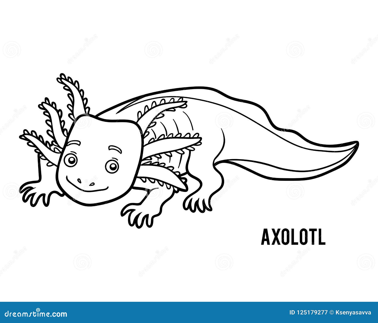 Axolotl Stock Illustrations – 216 Axolotl Stock Illustrations, Vectors ...