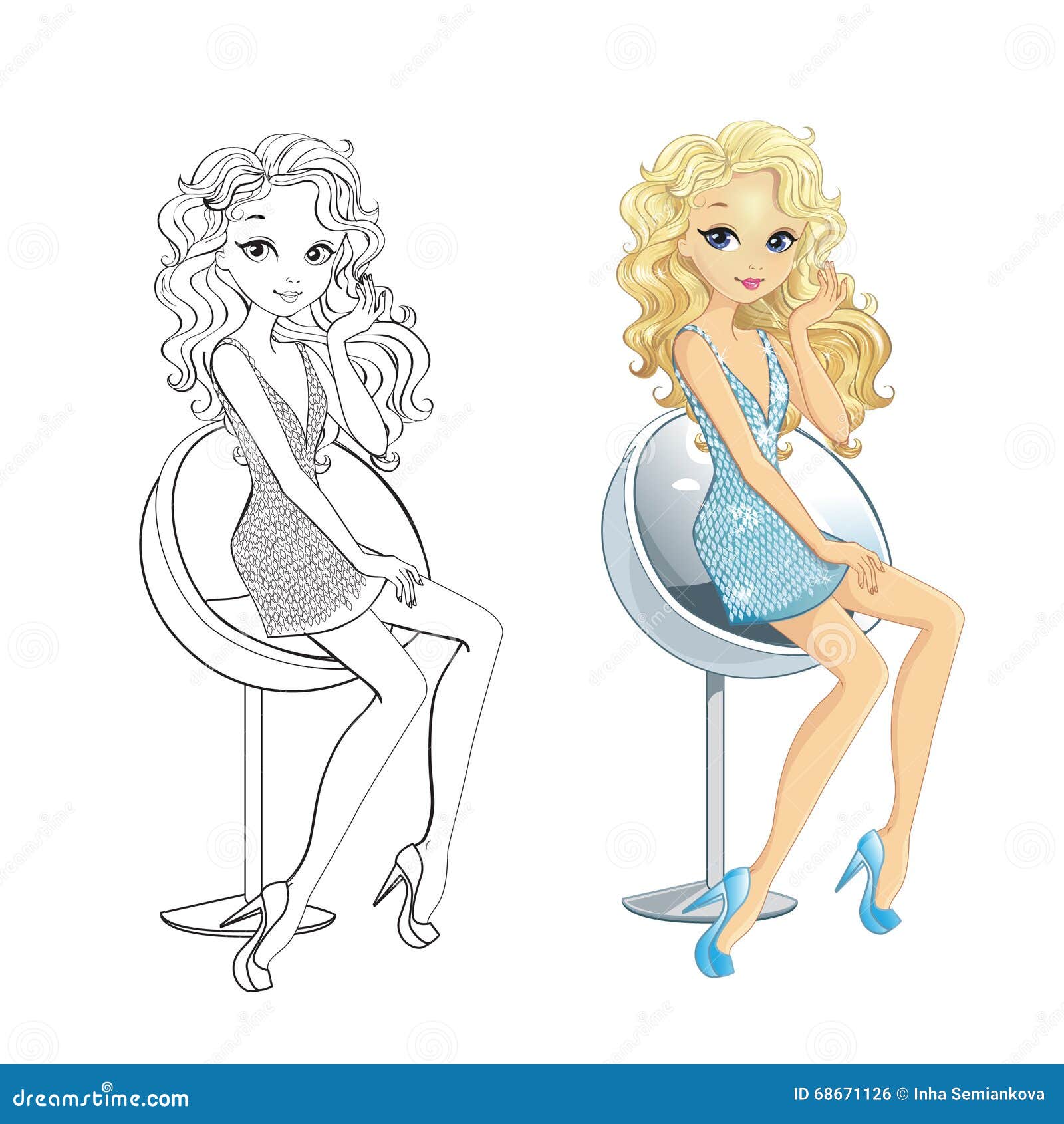 Crystals Dress Stock Illustrations – 41 Crystals Dress Stock ...
