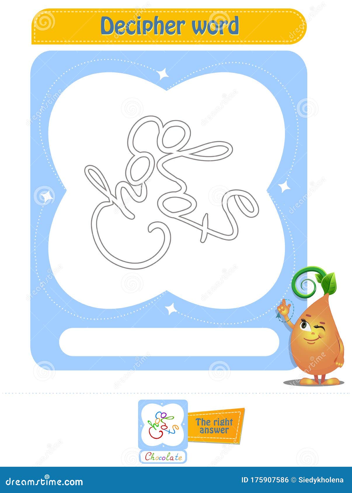 Iq Decipher Word Brainteaser Royalty-Free Stock Photo | CartoonDealer ...