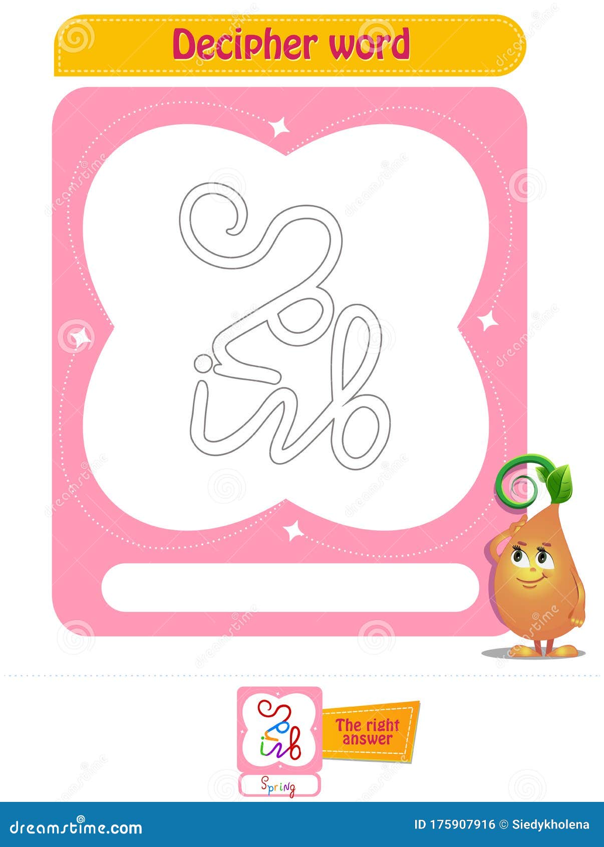 Iq Decipher Word Brainteaser Royalty-Free Stock Photography ...