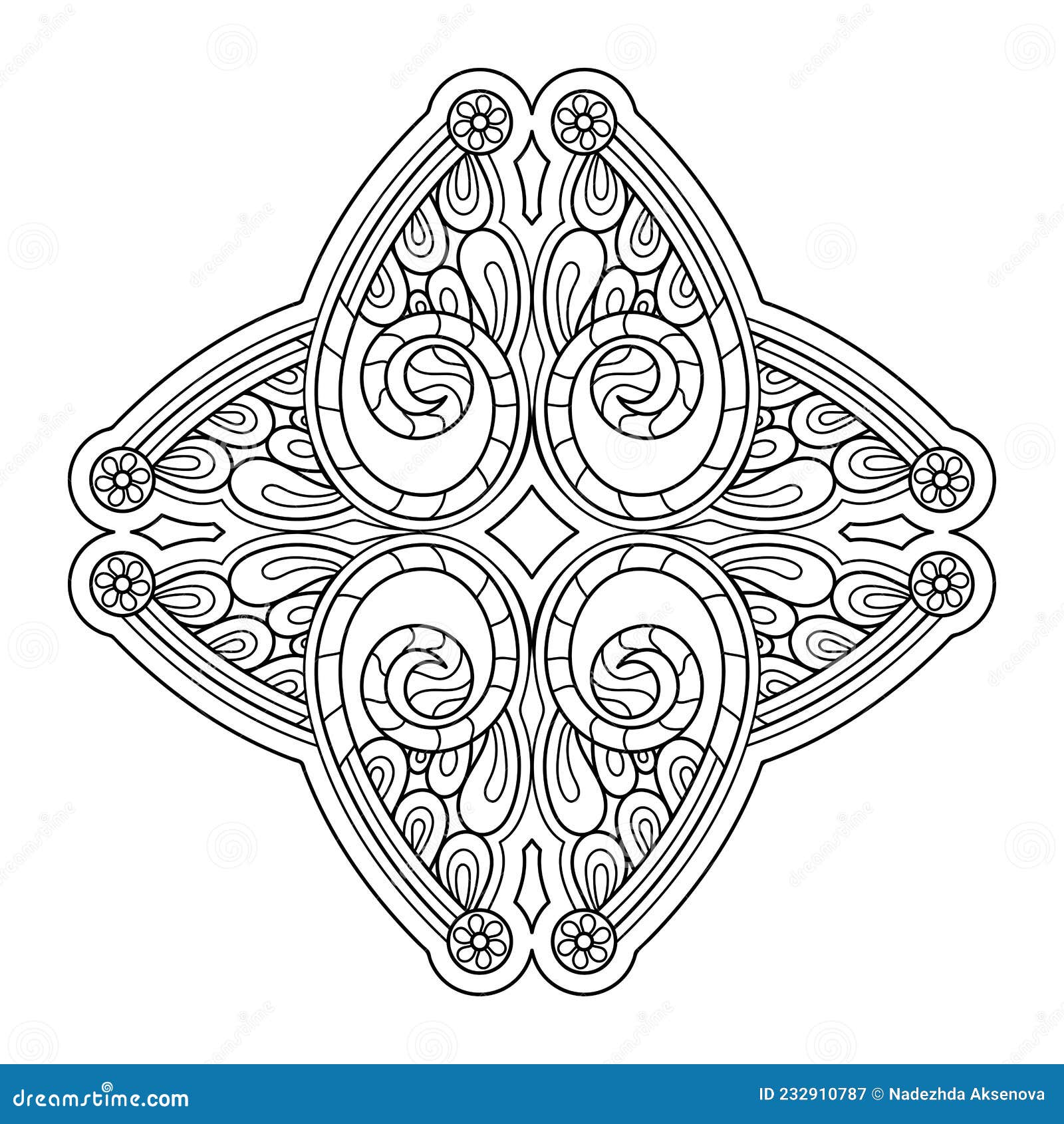 Rhombus Coloring Page