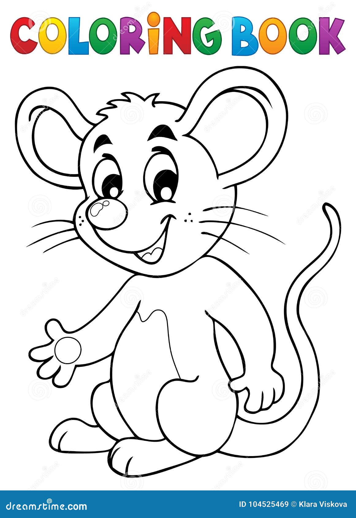 Happy Mouse Cartoon Royalty-Free Stock Photo | CartoonDealer.com #59607249
